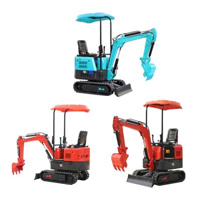 China Shanding Farms 1 ton mini excavator micro digger 1 ton small bagger for sale for sale