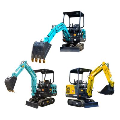 China Smallest Mini Farms Shanding SD17B 1.6TON Diggers Excavator Machinery Excavator For Sale Excavator Bucket for sale