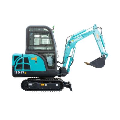 China Construction worksÂ   Garden Digger 1T 1.5Ton Mini Excavator With Attachment 3 Years Warranty For Sale for sale