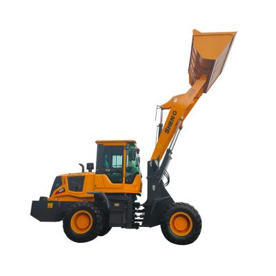 China 2021 Chinese Hotel Supply High Power Motor Mini Wheel Loader Articulated Mini Loader for sale
