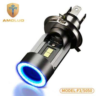 China F3-3570 Custom Motorcycle LED Headlight 12V 1.8A 2800 Lumens H4/HS1 Compatible for sale