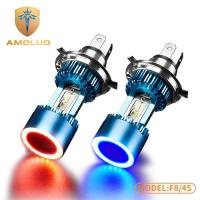 China F8-45 H4 LED Motorcycle Headlight 45W 7650 Lumens DC 9-36V for Enhanced Night Visibility for sale