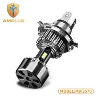 China M9-3570 LED Motorcycle Headlight 4200 Lumens H4/HS1 45W 30mm Diameter for sale