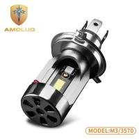 China M3-3570 H4 LED Motorcycle Headlight - 2800 Lumens, 30mm Diameter, 30W Power for Enhanced Night Visibility for sale