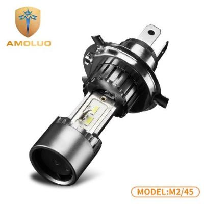 China M2-45 H4 LED Motorcycle Headlight - 45W 7650 Lumens 31mm Diameter with Express Cooling System for sale