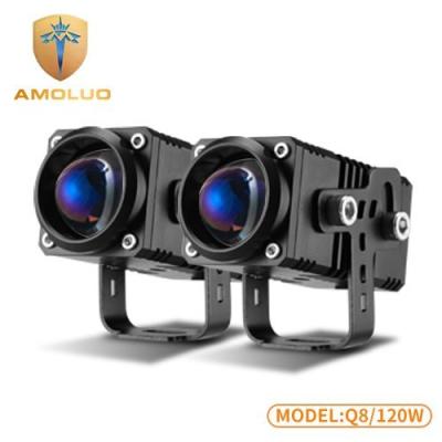 China Q8-120W H4 LED Motorcycle Spotlight - 12000 Lumens, 35mm Compact Size for Enhanced Night Visibility for sale