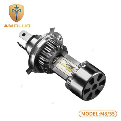China H4 LED Motorcycle Headlight 3000 Lumens 32W IP68 Waterproof Universal Fit for 2-Wheelers for sale