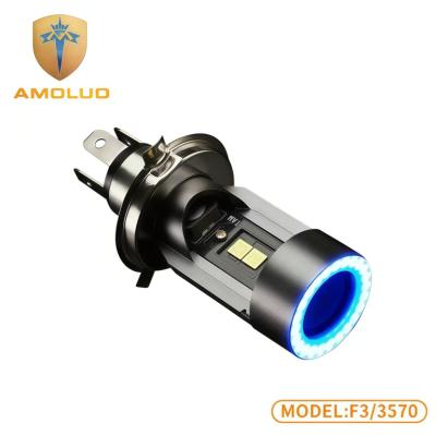 China H4 LED Motorcycle Headlight 12V 1.8A with 2800 Lumens and 30W Power Output for sale