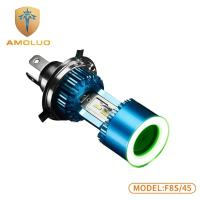 China DC 9-36V LED Motorcycle Spotlights 30mm Diameter 60mm Length IP68 Waterproof H4/HS1 Bulbs for sale