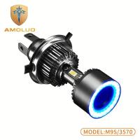 China H4 LED Motorcycle Headlight - 2200 Lumens, 45W Power, 31mm Diameter for Universal Fit for sale