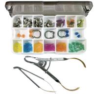 China Dental Sectional Matrix System A2 Bands Clamp Ring Resin Holder Clip Ring for sale