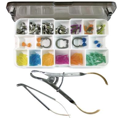 China Dental Sectional Matrix System A2 Bands Clamp Ring Resin Holder Clip Ring for sale