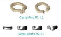 China Dental Sectional Matrix System F1 Autoclavable includes Matrix Bands M2 + Clamp Ring R3 1.0 for sale