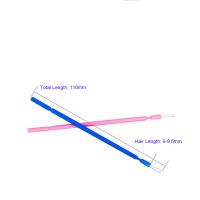 China Disposable Single Head Toothbrush Fluorine Coating Micro Applicator Dental Consumables Companies for sale
