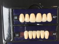 China Dental Synthetic Resin Teeth Materials Multi Layers Composite False Teeth HSS3 HC3 M32 for sale