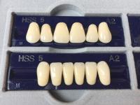 China Dentistry Dental Acrylic Resin Teeth A2 A3.5 Dental Acrylic Polymer False Teeth for sale