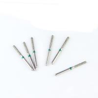 China Flat End Cylinder Diamond Bur High Speed Dental Bit Needle for sale