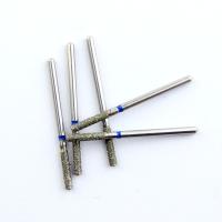 China Flat End Cylinder Diamond Bur High Speed Dental Bit Needle for sale