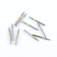 China High Speed FG Diamond Bur Dental Flame Shaped Diamond Bur Dental Bit Needle for sale