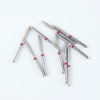 China High Speed FG Diamond Bur Dental Flame Shaped Diamond Bur Dental Bit Needle for sale
