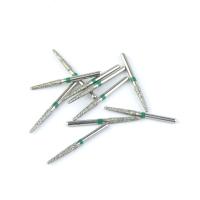 China Fg Dental Burs Polish High Speed Drill Burr Bit Needle Tapered Round End Bur for sale