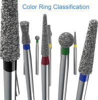 China Fine FG Diamond Bur High Speed Drill Burr Carbide Pear Shaped Burs Dental for sale