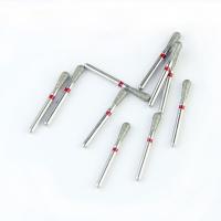 China Fine FG Diamond Bur High Speed Drill Burr Carbide Pear Shaped Burs Dental for sale