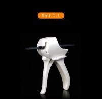 China 5ml 1:1 Dental Manual Silicone Glue Gun Injection Gun Silicon Impression Material Light Body Dispenser for sale