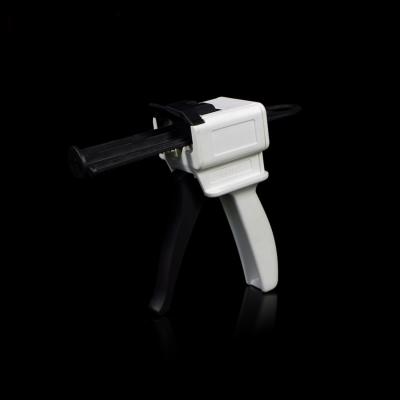 China 50ml 4:1 10:1 Dental Manual Silicone Impression Material Dispenser Silicon Gun Light Body Injection Gun for sale
