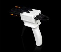 China 50ml 4:1 10:1 Dental Manual Silicone Impression Material Dispenser Silicon Gun Light Body Injection Gun for sale