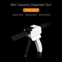 China Silicone Impression Material Dental Silicone Tube Squeezer Gun Injection Light 75ml 4:1 10:1 for sale