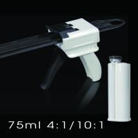 China Silicone Impression Material Dental Silicone Tube Squeezer Gun Injection Light 75ml 4:1 10:1 for sale