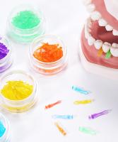 China ISO Dental Sectional Matrix System Plastic Matrix Band Diamond Wedges W4 2.0 for sale
