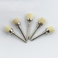 China Preventative Dental Prophy Brush Bristle White Color Hard Bowl  Cup Shape Latch for sale