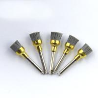 China Dentistry Dental Prophy Cup And Brush Latch Type Abrasive Fiber Al Oxide Bowl for sale