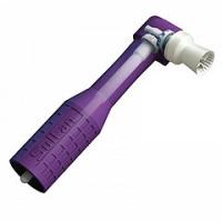 China Disposable Prophy Cups Snap On Dental Prophy Angle Brush Buckle Ribbed Head for sale