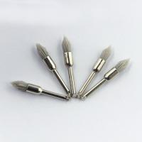 China Polishing Prophy Cup Dental Abrasive Fiber Al Oxide Tapered Pointed Head Shape Latch Style for sale