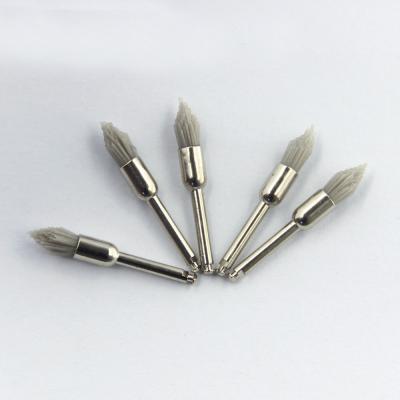 China Polishing Prophy Cup Dental Abrasive Fiber Al Oxide Tapered Pointed Head Shape Latch Style for sale