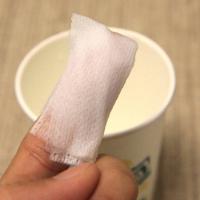 China Dental Non Woven Sponge Gauze 2x2 Non Woven Swab Gauze Non Sterile Medical 5cmx5cm for sale