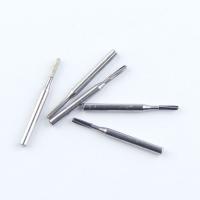 China 1.6mm Shank Dental Carbide Bur Medical  Round Cylinder Plain Cut Head for sale