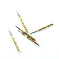 China Lab Tungsten Dental Carbide Bur Taper Pointed Head Trimming Finishing Gold for sale
