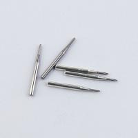 China Diamond Dental Tungsten Carbide Burs Dental Needle Round Taper Plain Cut Head for sale