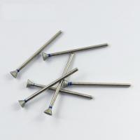 China Slow Speed Dental Round Bur HP Grinding Polishing Head Inverted Cone Bur Dental for sale
