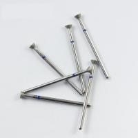 China Slow Speed Dental Round Bur HP Grinding Polishing Head Inverted Cone Bur Dental for sale