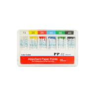 China Endodontic Dental Absorbent Paper Points Dental Gutta Percha Points Composite Filling for sale