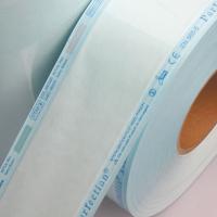 China Heat Sealing Flat Sterilization Reels Roll Gusseted Reel Pouches Sterilization Packets for sale