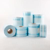 China Dental Gusseted Reel Heat Sealing Sterilization Pouches Flat Pouches Dental Consumables Manufacturers for sale