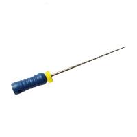 China Stainless Steel K File Rotary Endodontic Cleaning Tools 25mm Length for sale