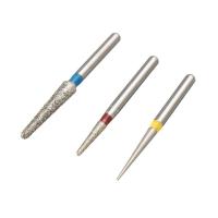 China Grinding And Polishing FG Diamond Burs 1.60mm Diameter With Electroplated SS Handle for sale