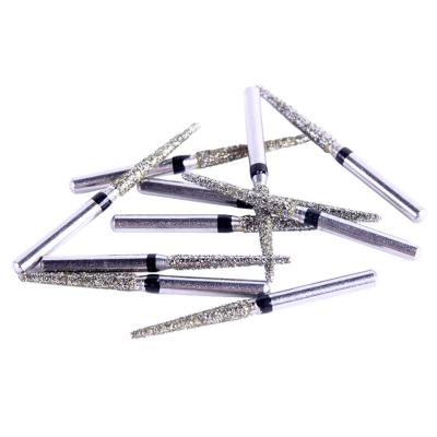 China 1.60mm Diameter FG Diamond Burs With Electroplated SS Handle Negotiable Packaging for sale